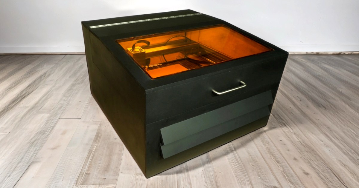 How To Build An xTool Laser Enclosure With Smoke Extraction And Laser ...